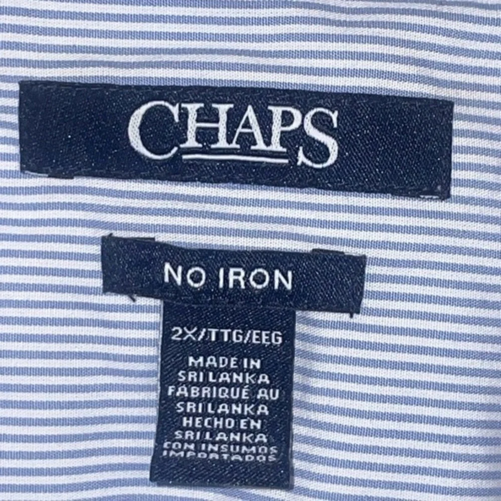 Chaps | Tops | Chaps No Iron Subtle Patriotic Ladies Button Up Shirt ...
